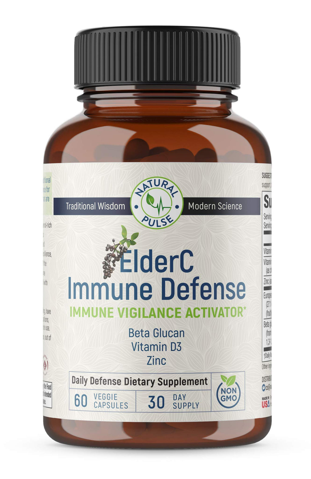 ElderC elderberry immune support supplement
