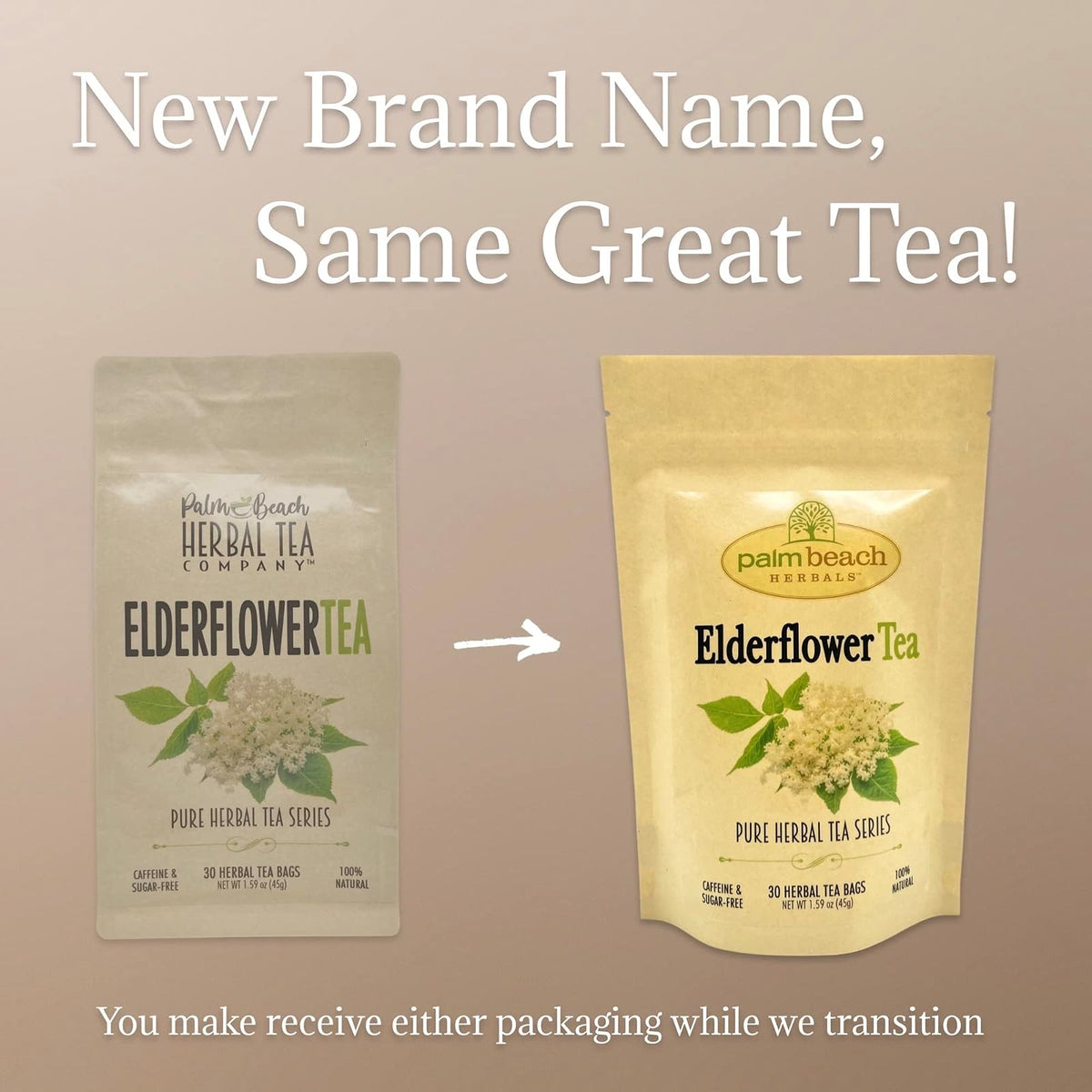 Elderflower tea for immune support