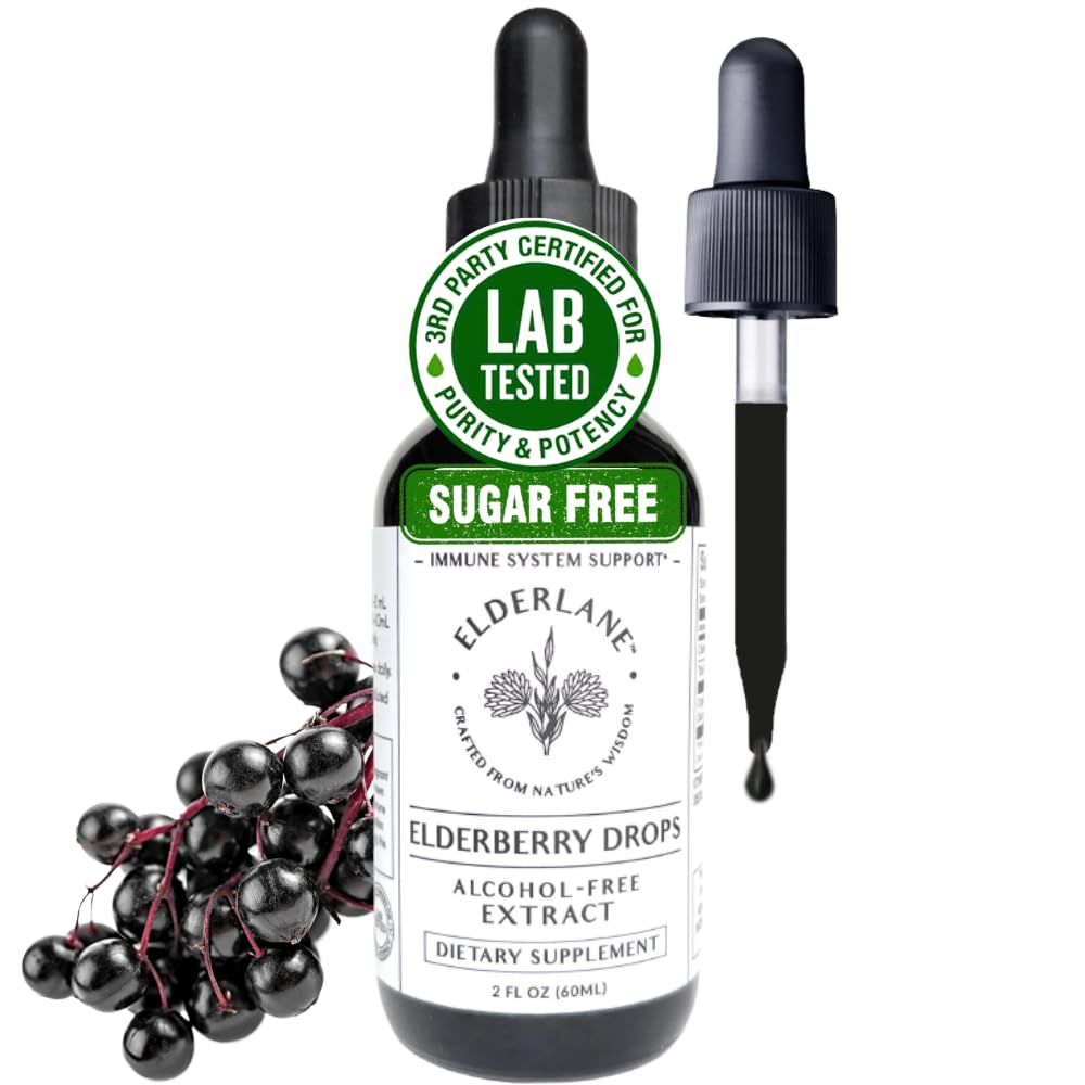 Elderlane elderberry drops for immunity