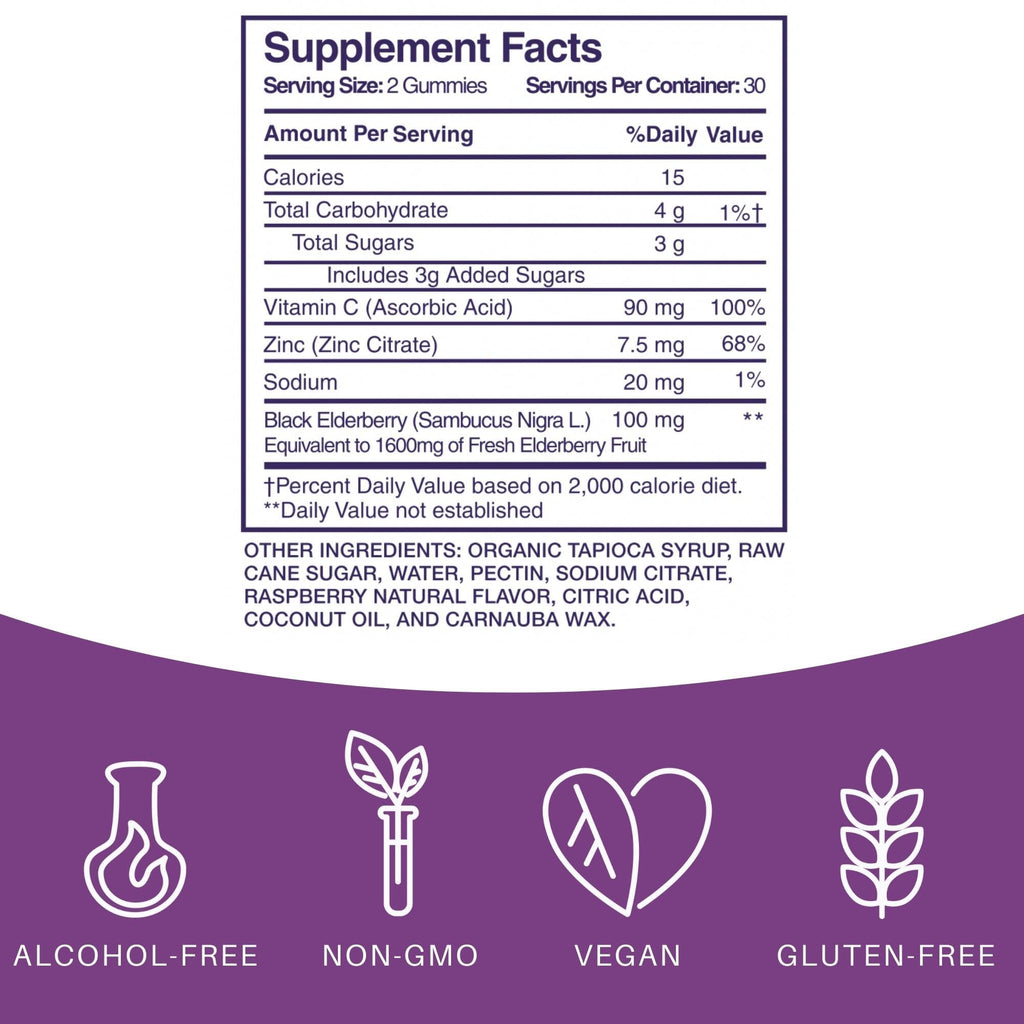 Elderlane elderberry supplement for health