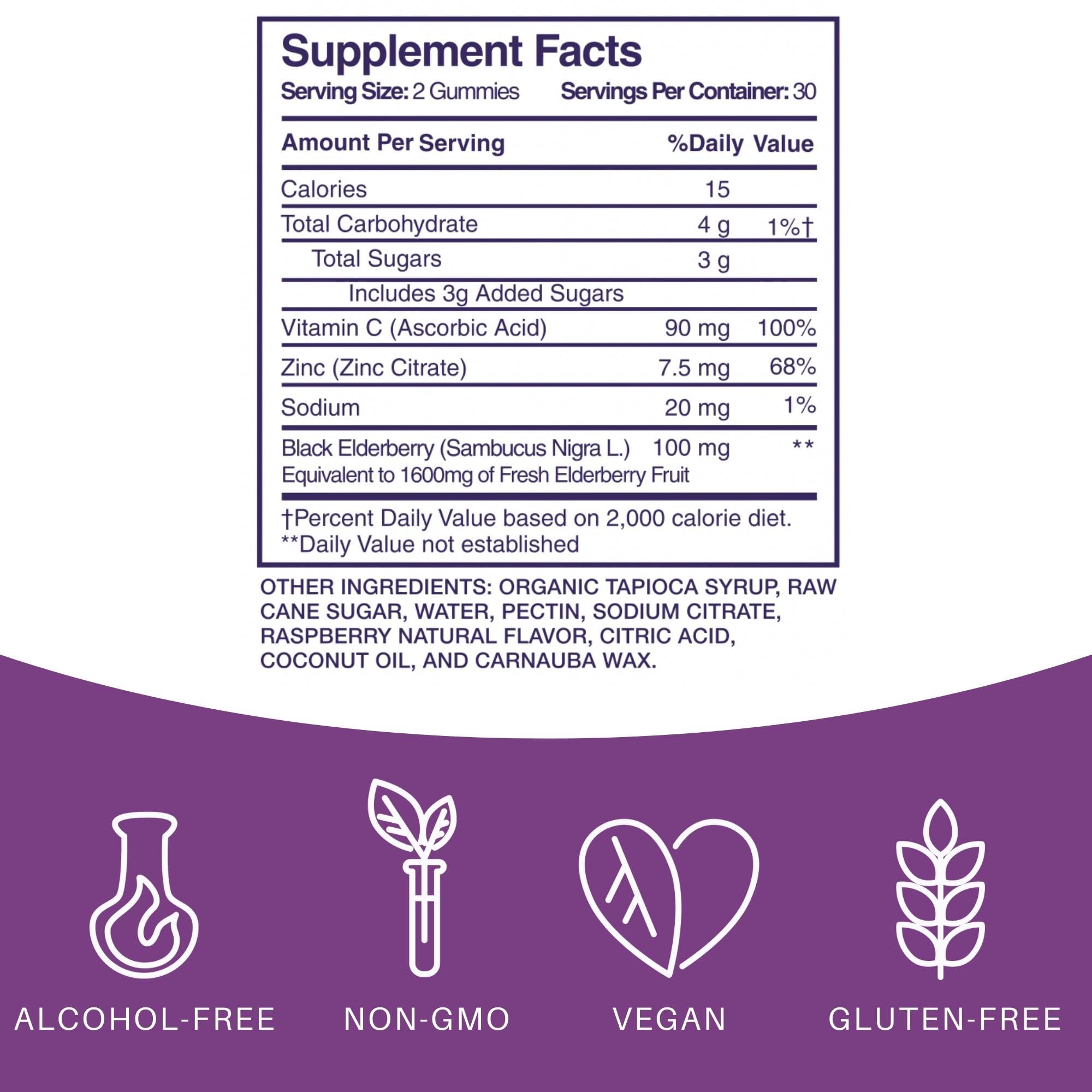 Elderlane elderberry supplement for health