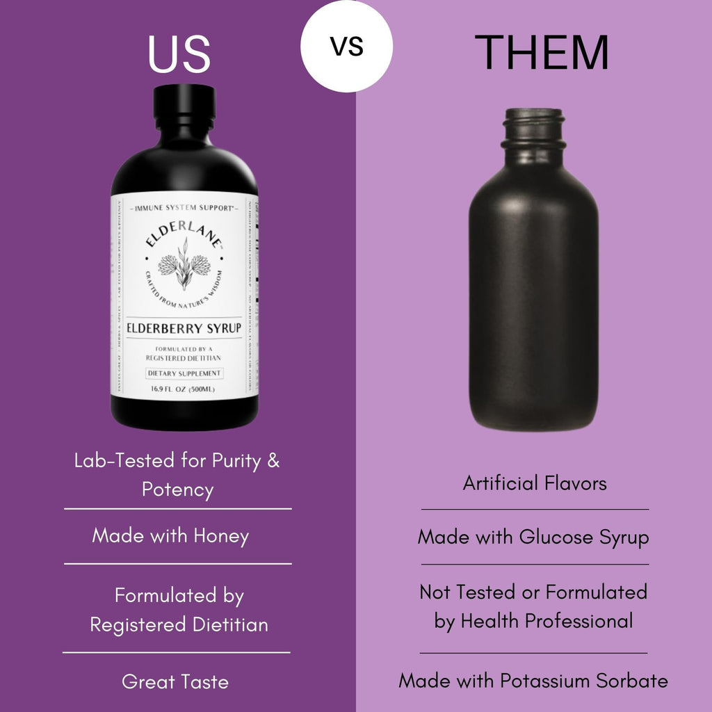 Elderlane elderberry syrup 16.9oz