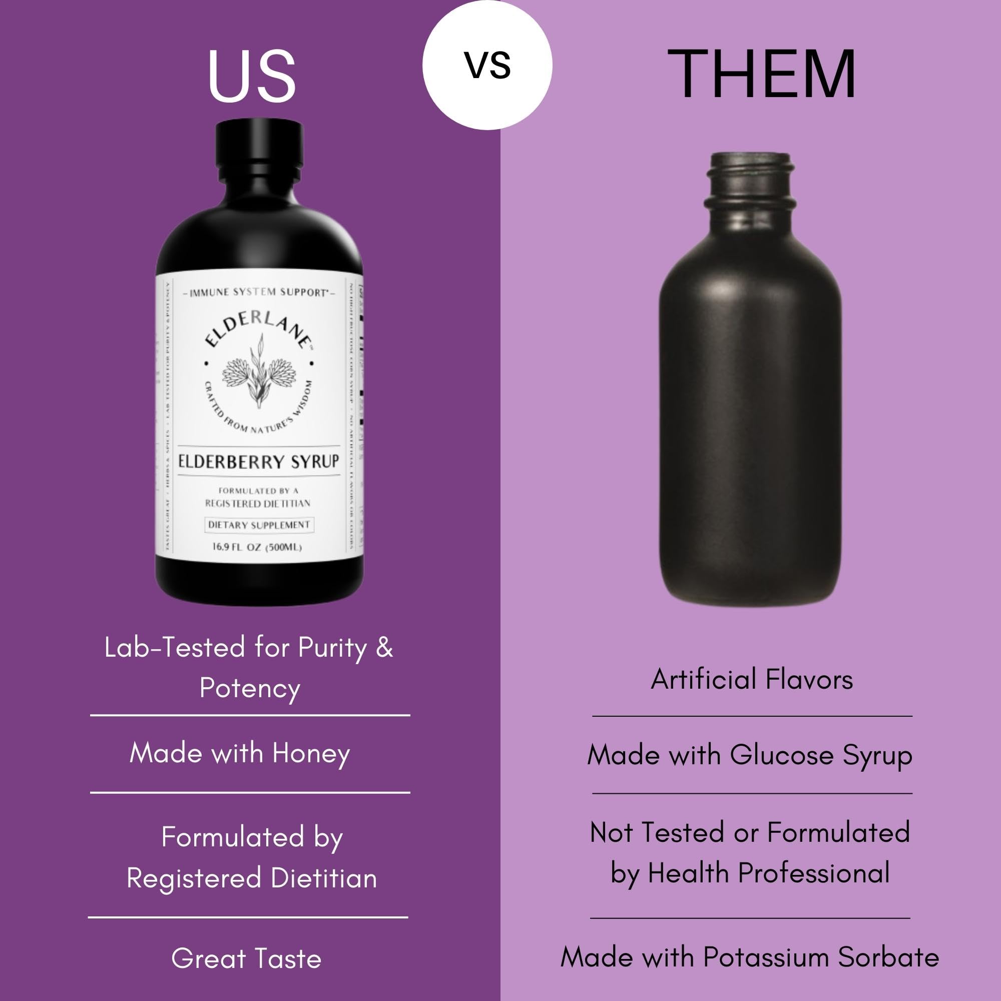 Elderlane elderberry syrup 16.9oz