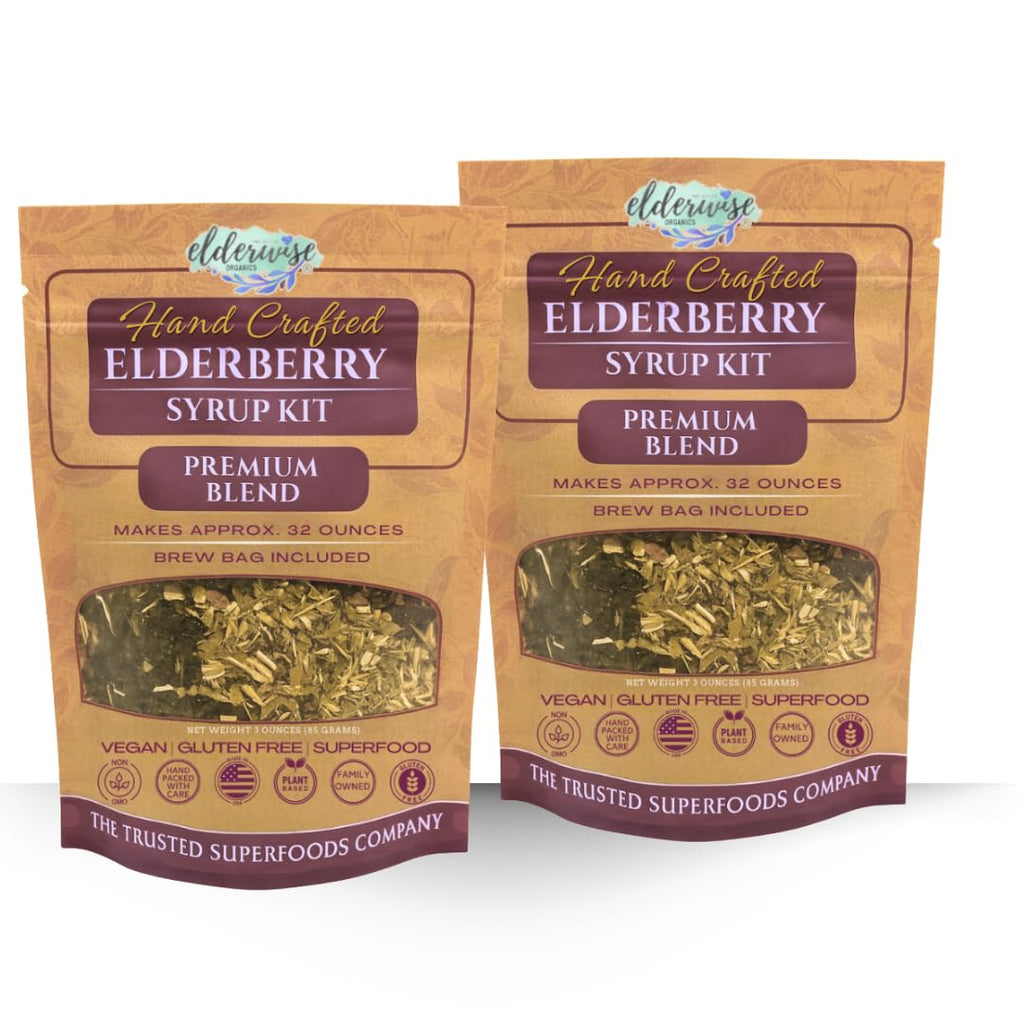 Elderwise elderberry syrup kit benefits