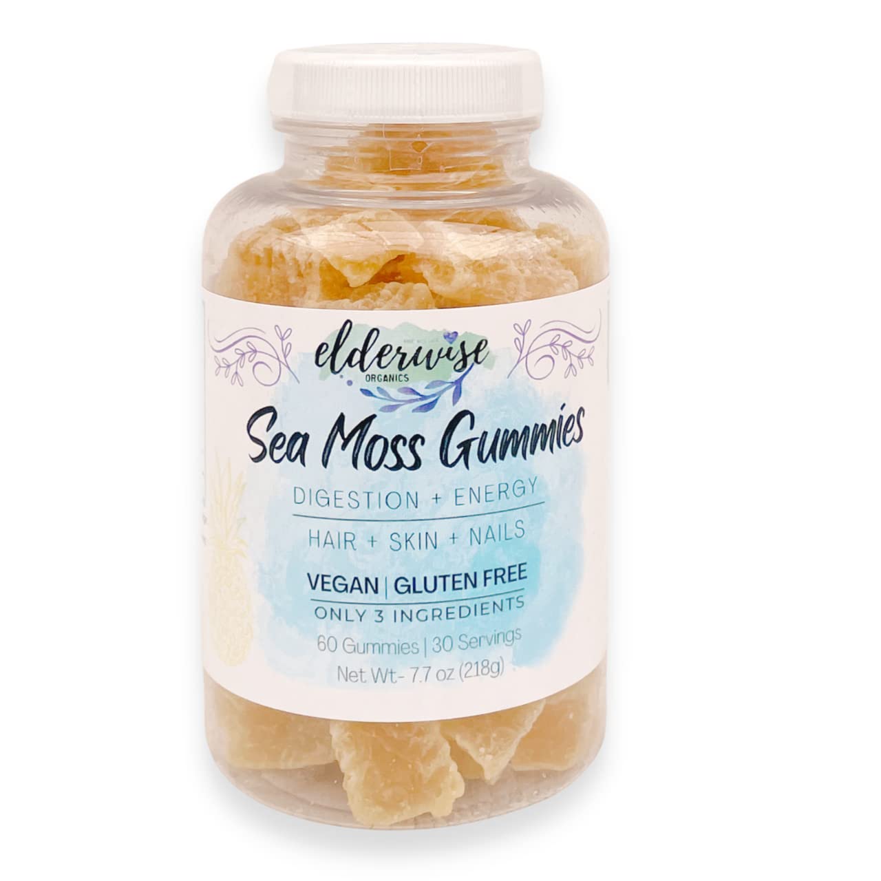 Elderwise Organics sea moss gummies benefits
