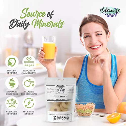 Elderwise seaweed gel for skin care