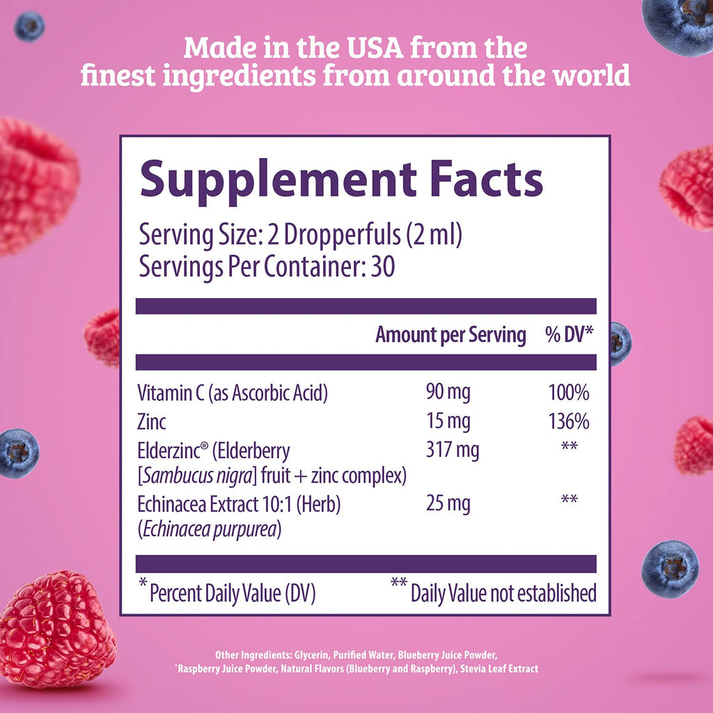 Elderzinc drops for family health