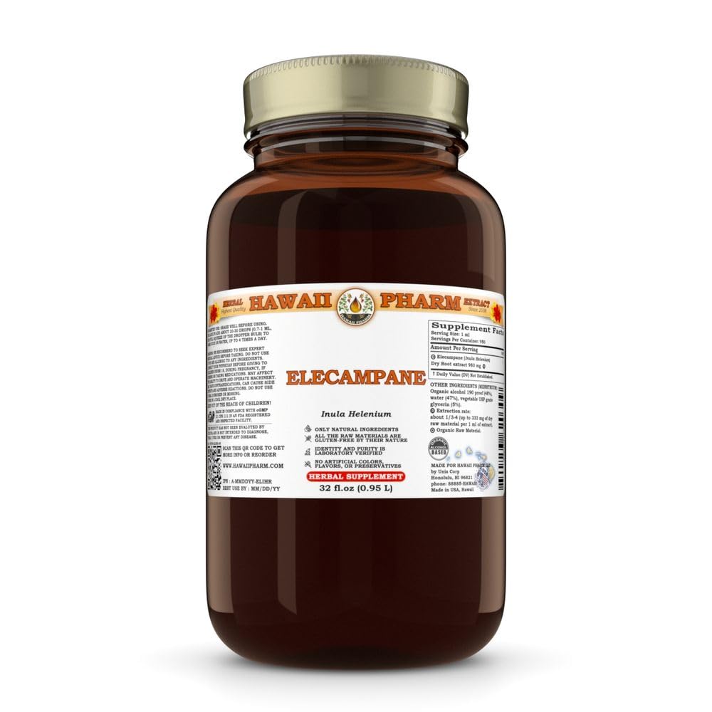 Elecampane herbal supplement for wellness