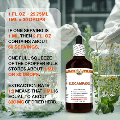 Elecampane tincture for herbal enthusiasts