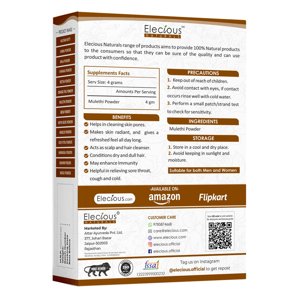 Elecious licorice root powder benefits