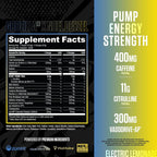 Electric Lemonade pre-workout flavour