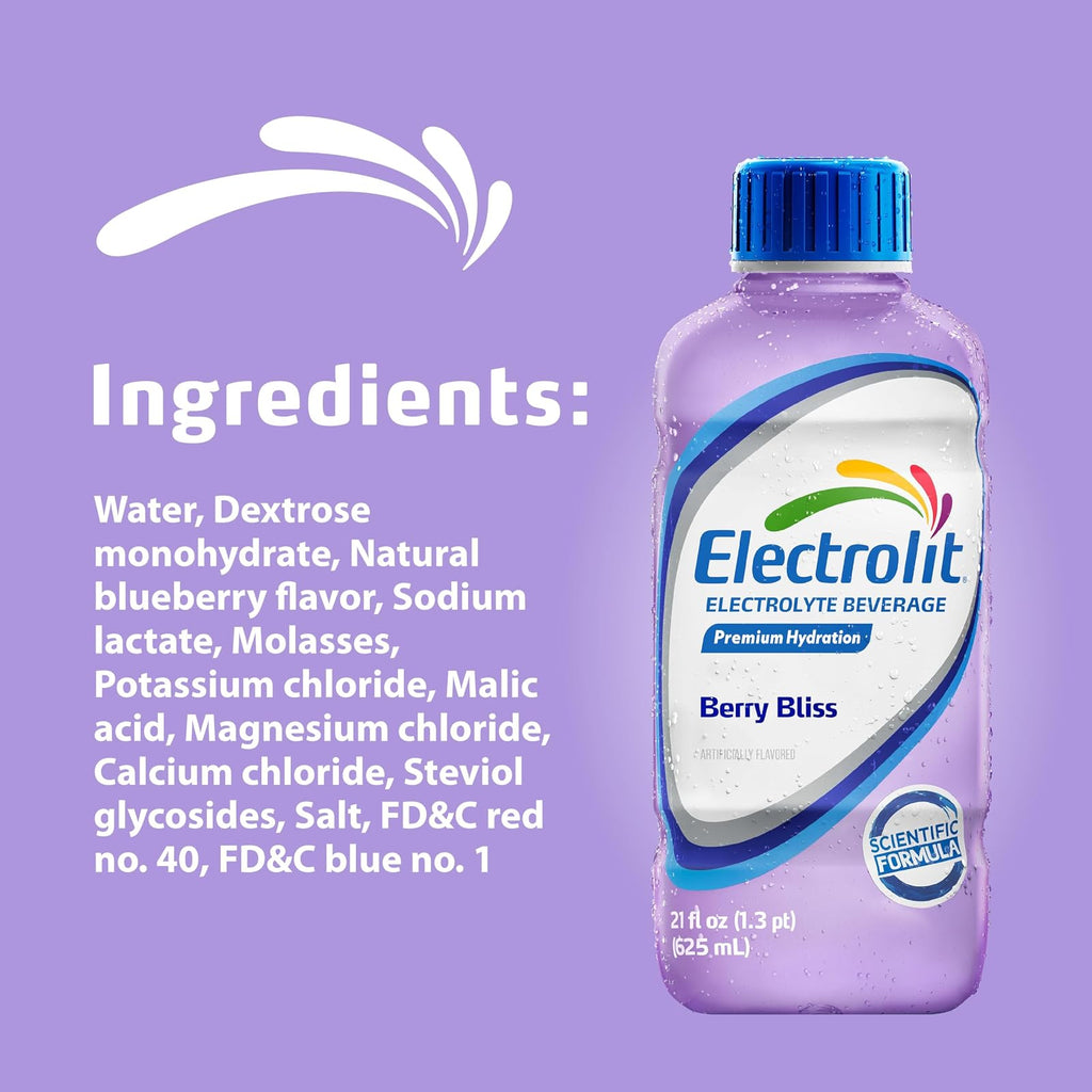 Electrolit Berry Bliss hydration for workouts