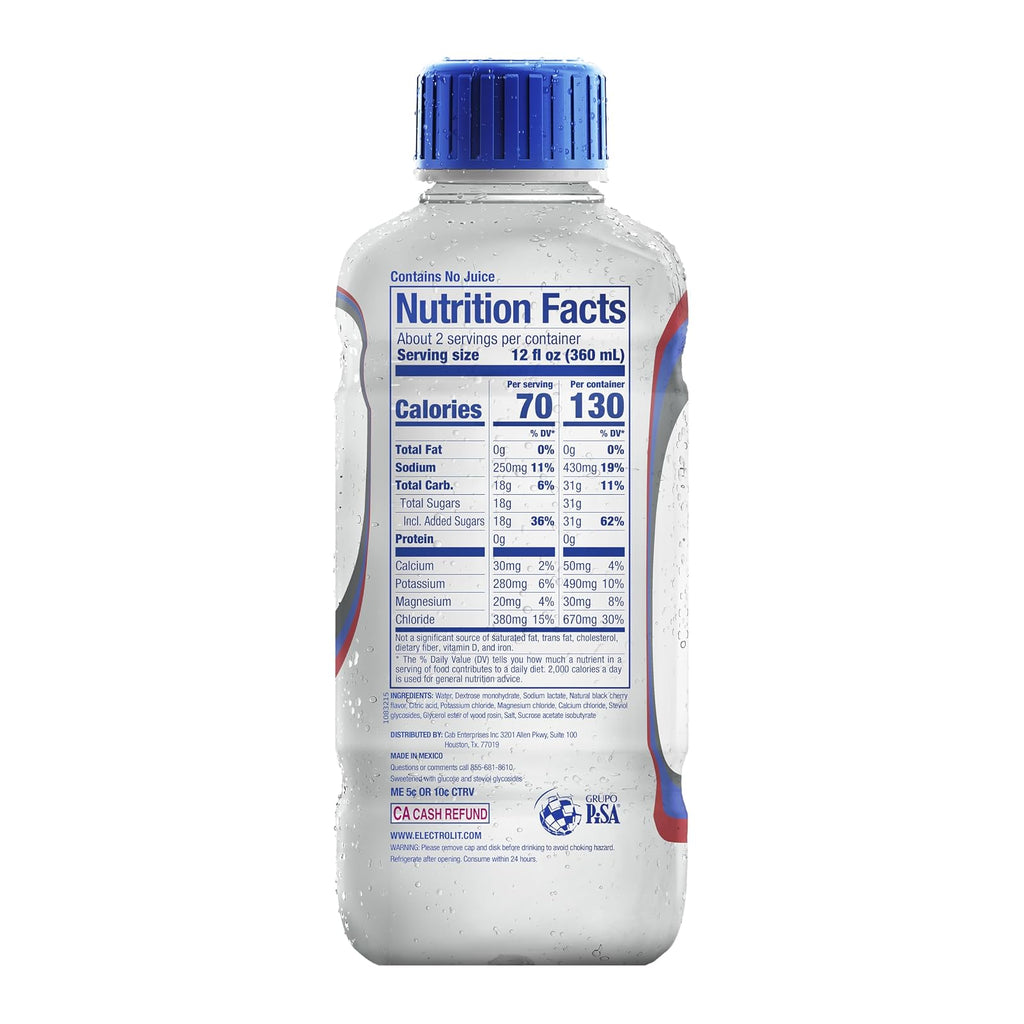 Electrolit electrolyte beverage for athletes