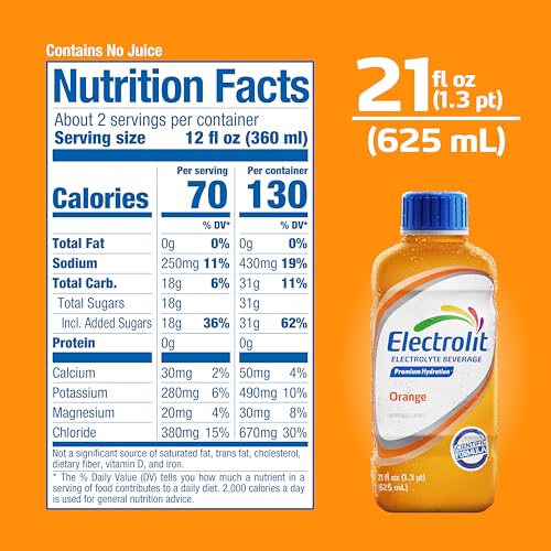 Electrolit electrolyte beverage with essential minerals