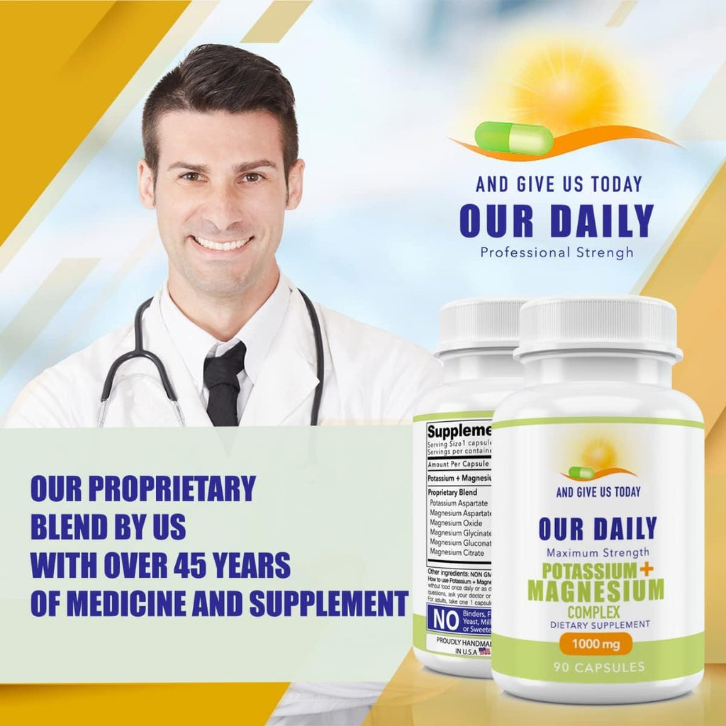 Electrolyte balance with magnesium capsules