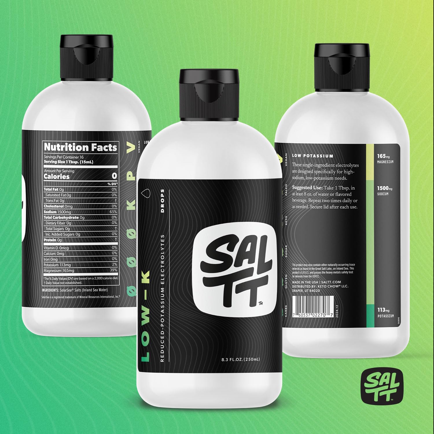 electrolyte balance with SALTT magnesium