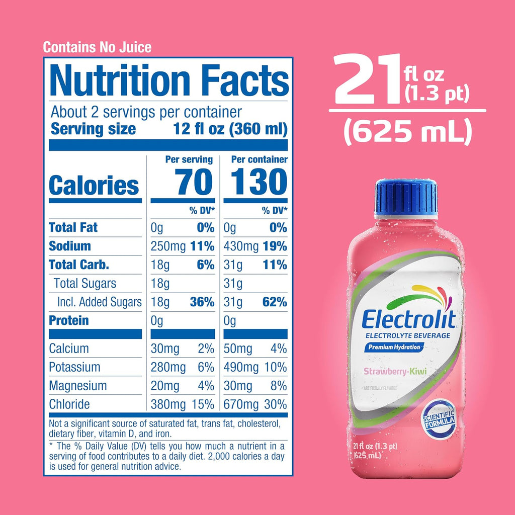 electrolyte beverage for post-workout recovery