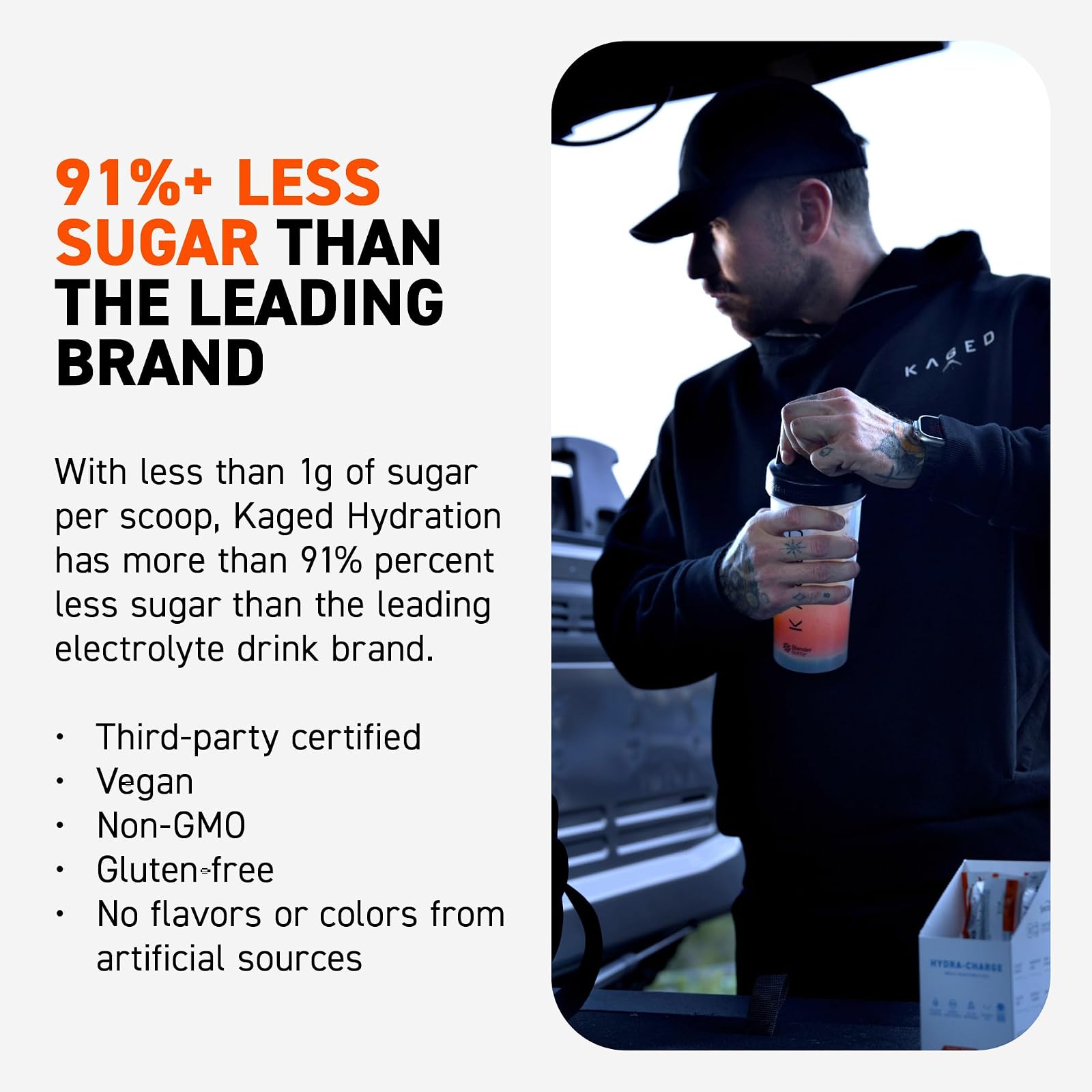 Electrolyte boost for workouts