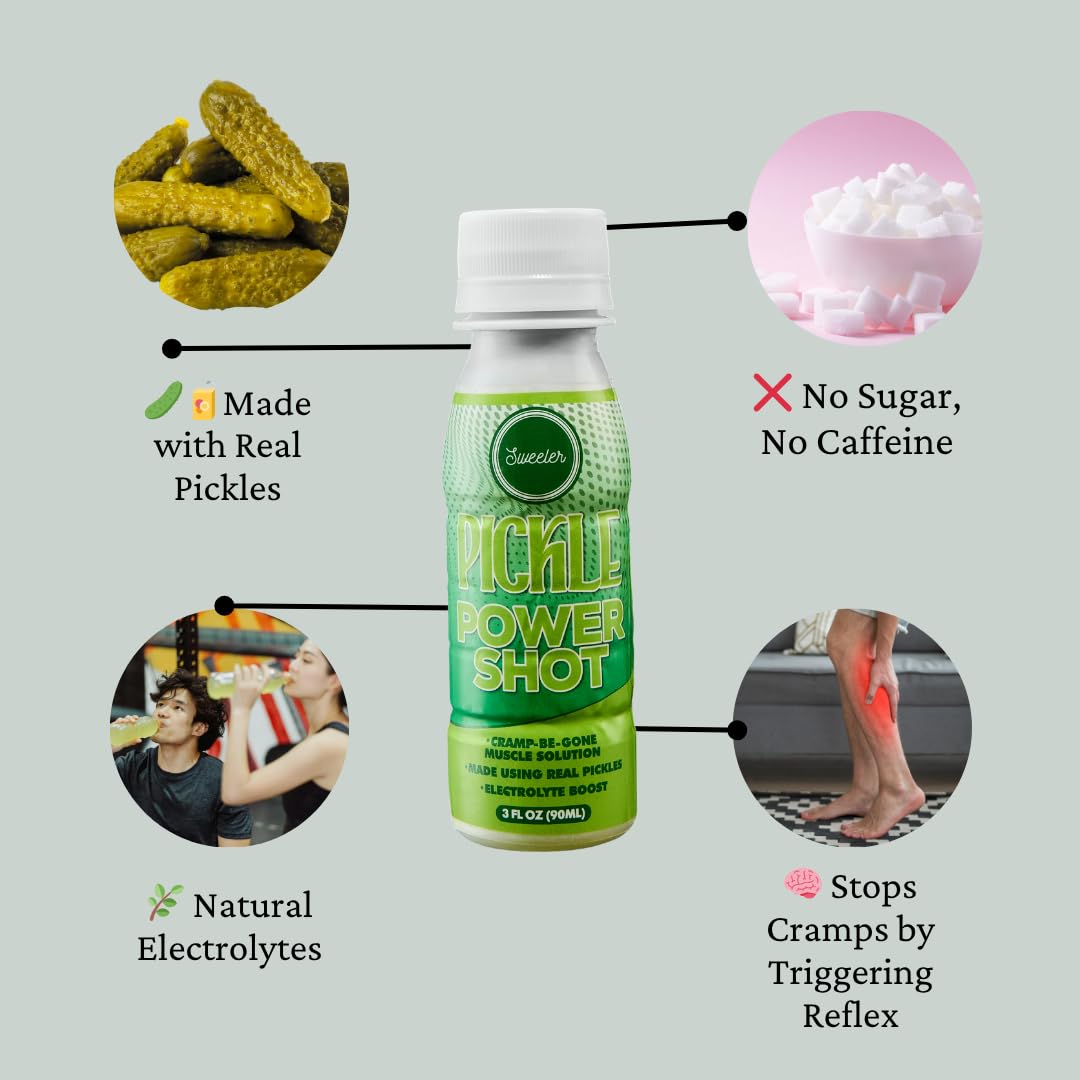 Electrolyte boost with Pickle Juice