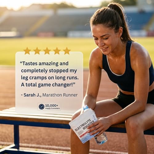 Electrolyte booster for intense workouts