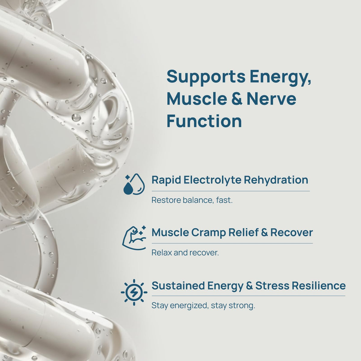 electrolyte capsules for active lifestyles