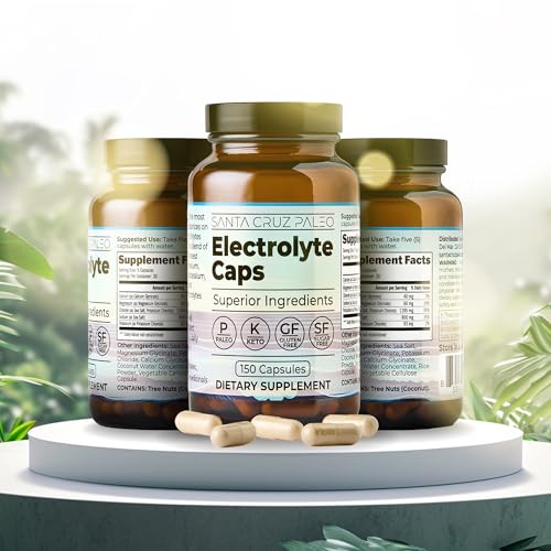 Electrolyte capsules for balanced hydration