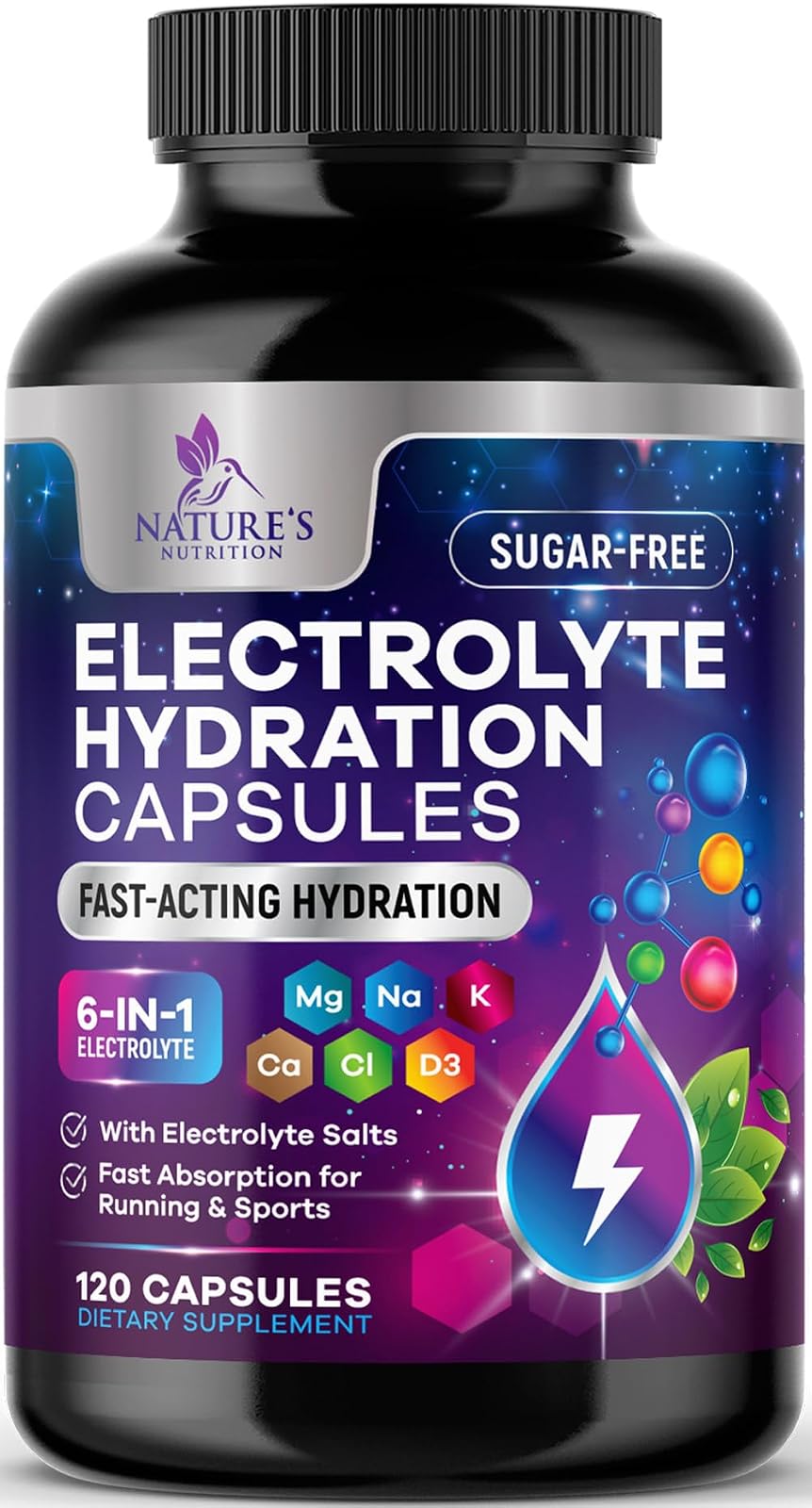 electrolyte capsules for hydration