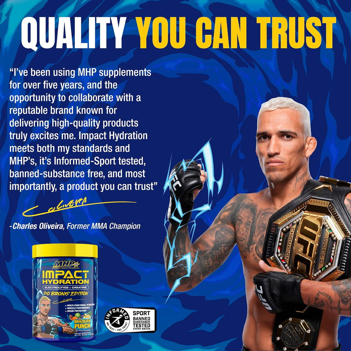 Electrolyte drink for active lifestyle