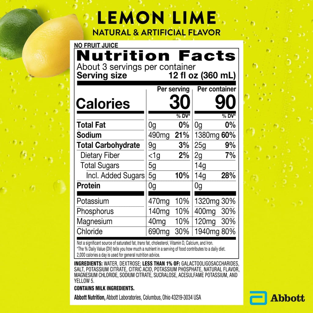 Electrolyte drink for active lifestyles