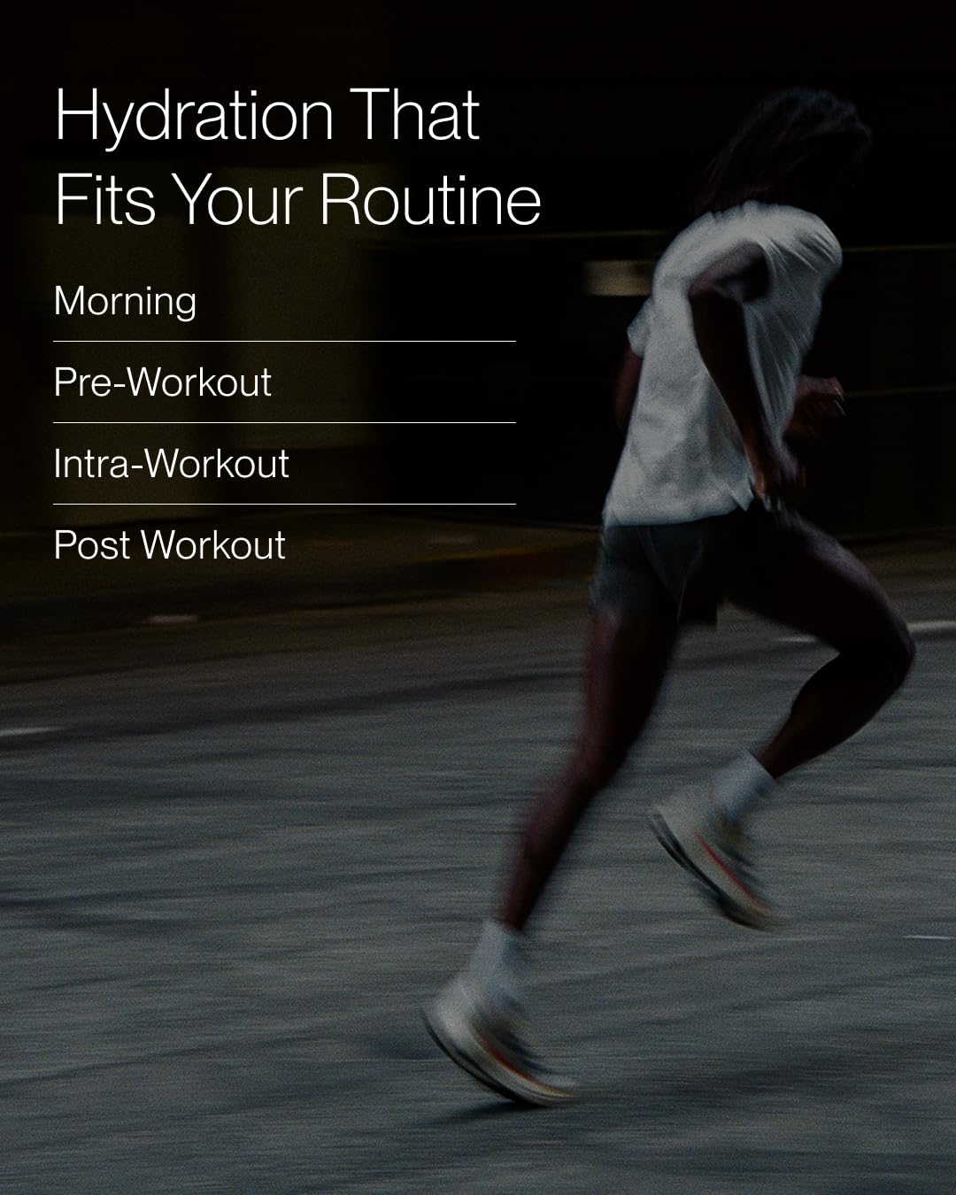 Electrolyte drink for post-workout recovery