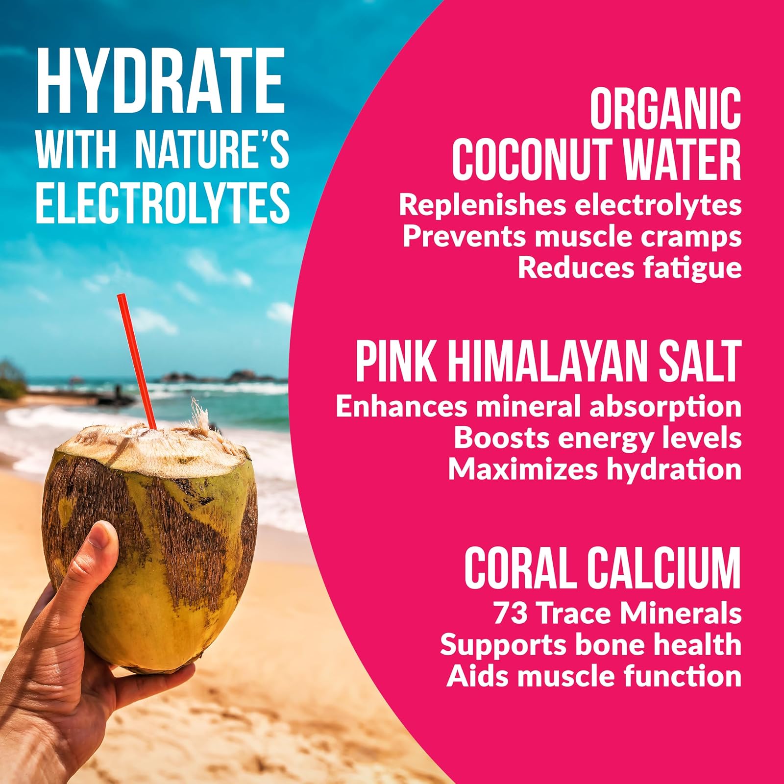 Electrolyte drink for post-workout recovery