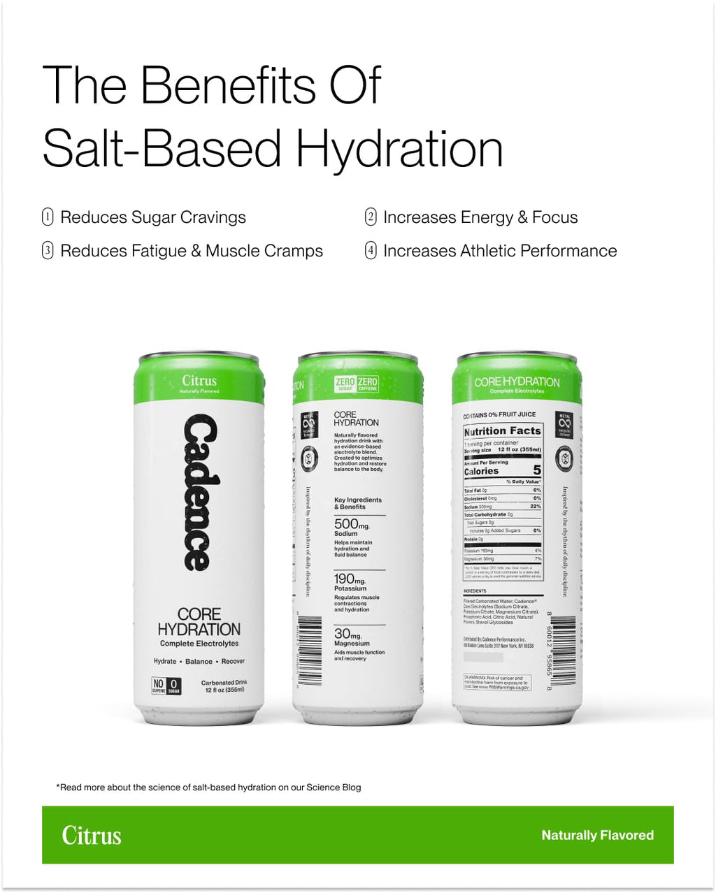 electrolyte drink for post-workout recovery