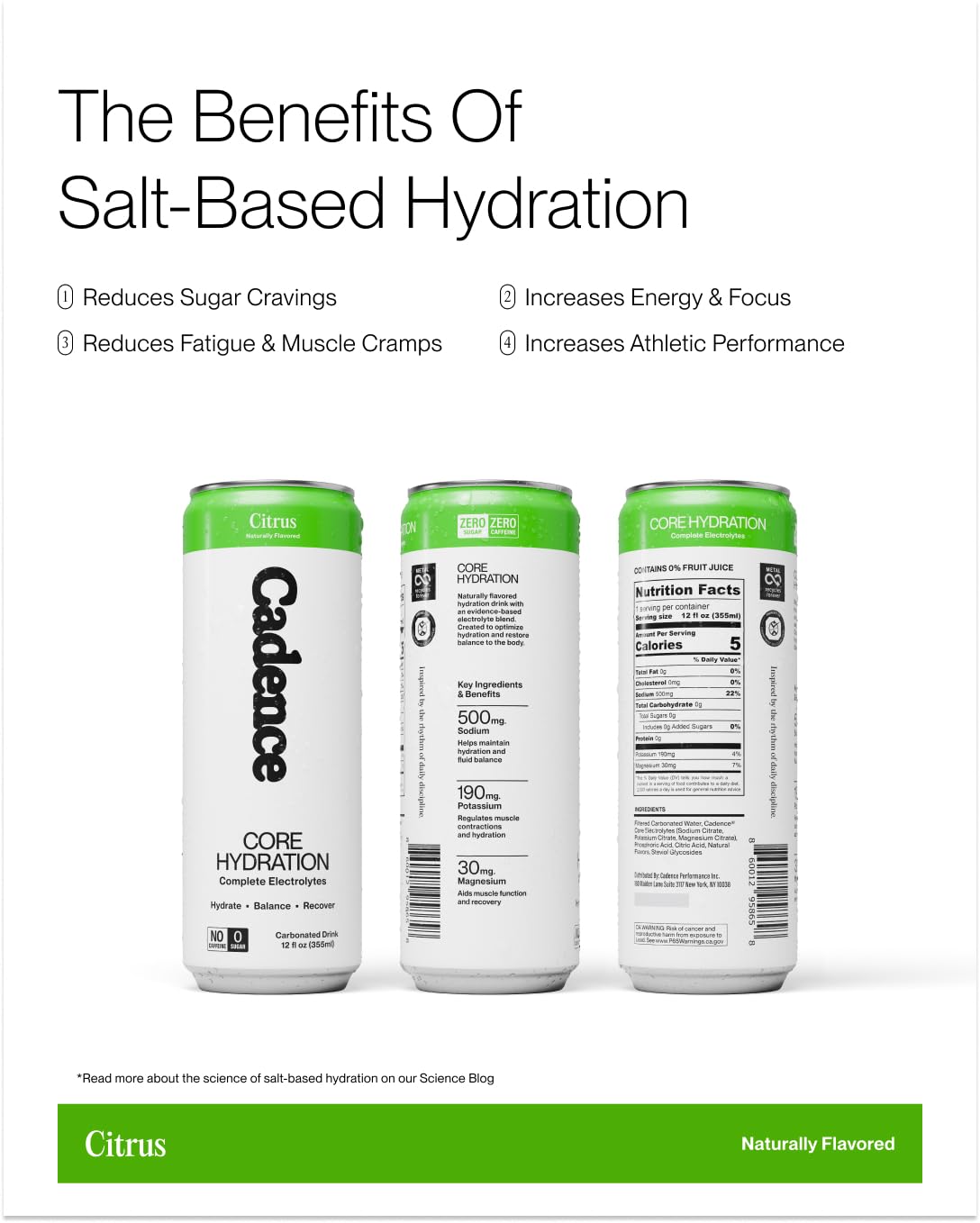 electrolyte drink for post-workout recovery