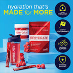 Electrolyte drink mix for active lifestyle