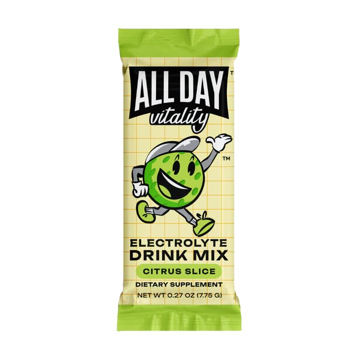 Electrolyte drink mix for active lifestyle