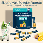 Electrolyte drink mix for active lifestyle