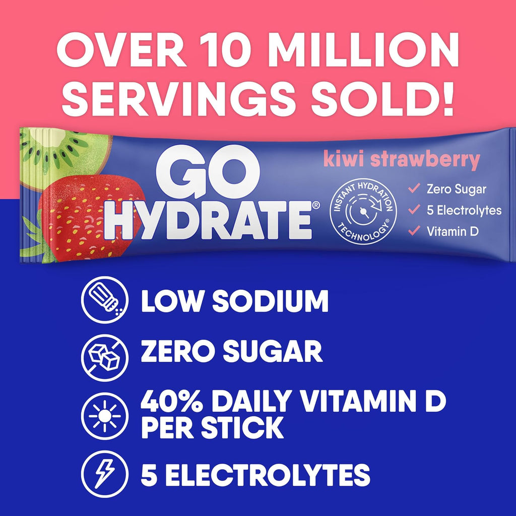 Electrolyte drink mix for active lifestyle