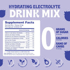 Electrolyte drink mix for hydration