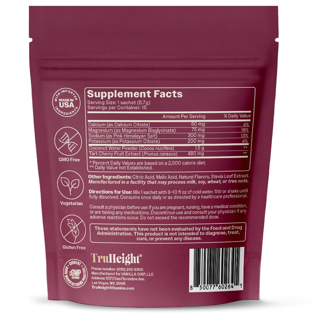electrolyte drink mix for hydration