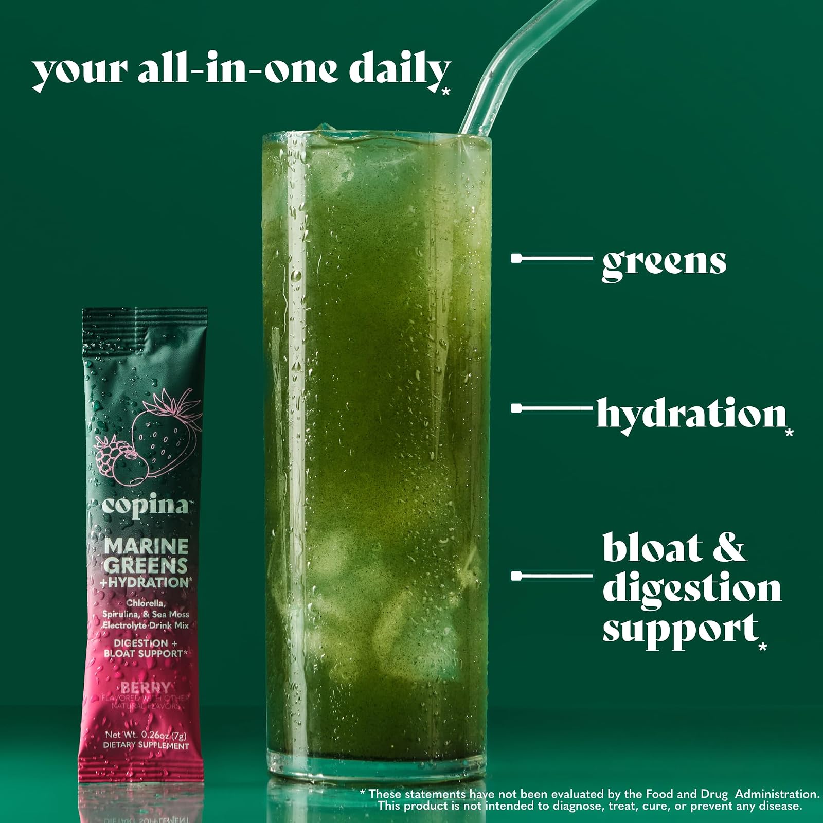 Electrolyte drink mix for hydration