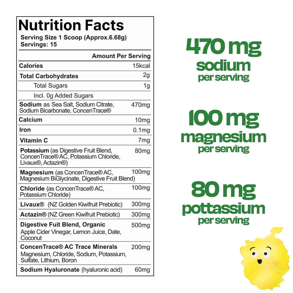 electrolyte drink mix for hydration