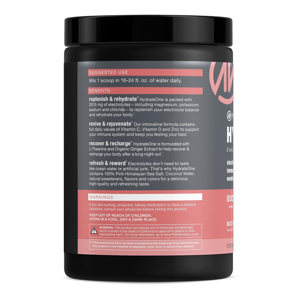 electrolyte drink mix for hydration