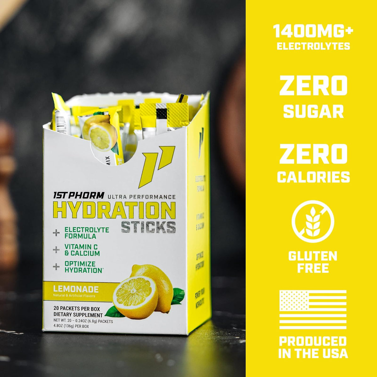 electrolyte drink mix for hydration