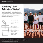 Electrolyte drink mix for post-workout recovery