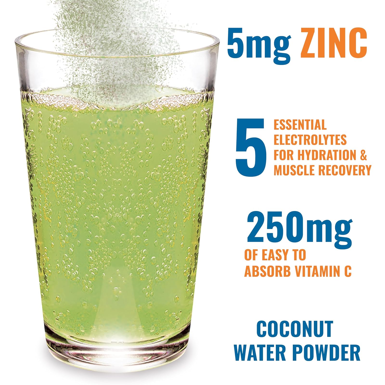 Electrolyte drink mix for sports recovery