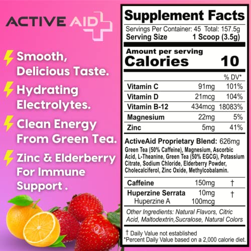electrolyte drink with elderberry