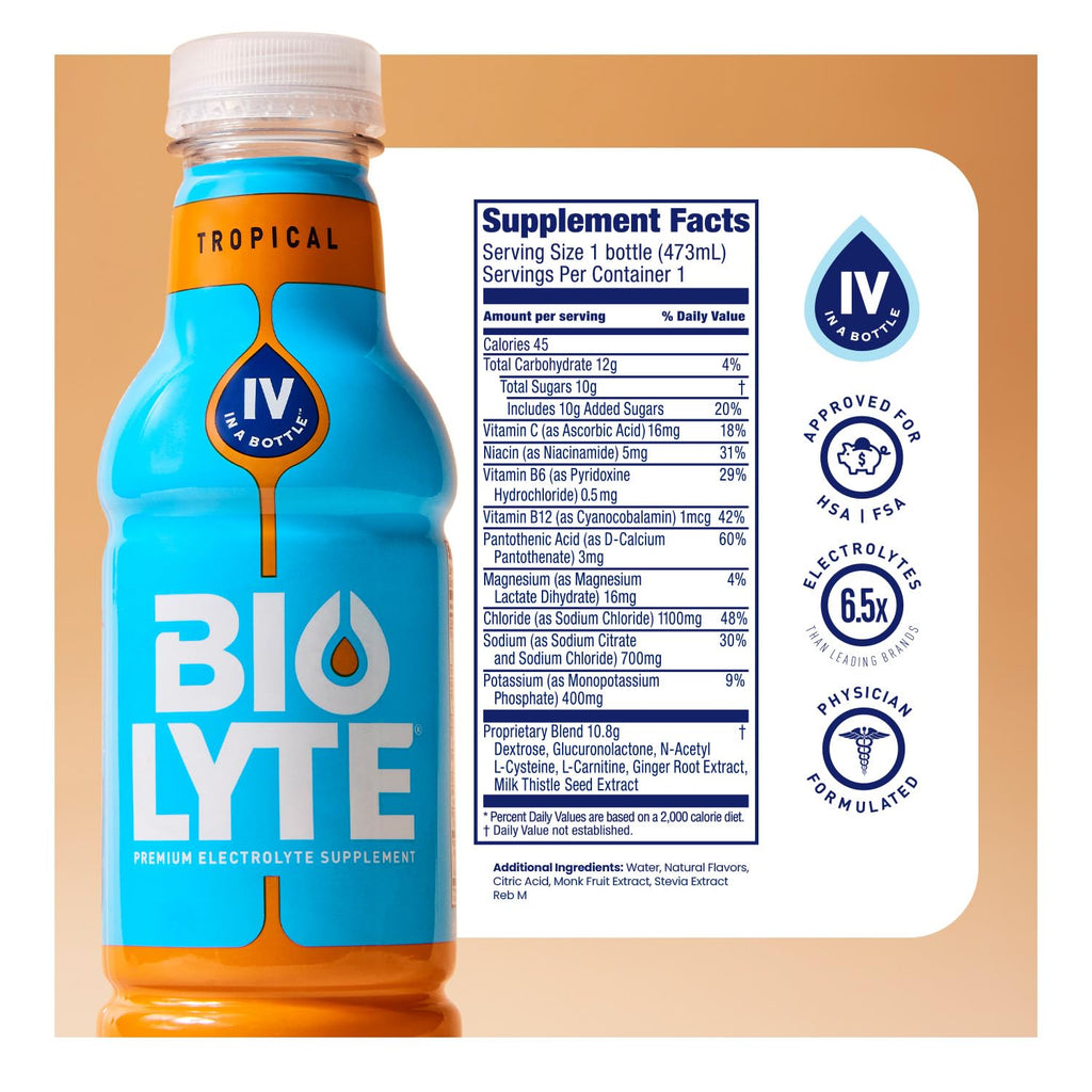 electrolyte drink with essential minerals