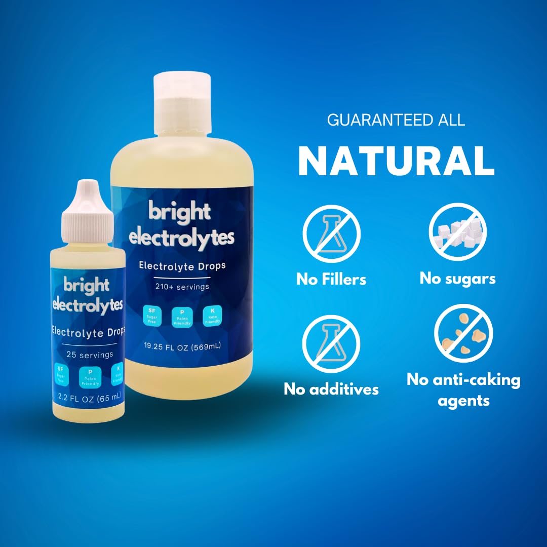 Electrolyte drops enhance sports performance