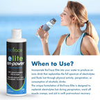Electrolyte drops for optimal performance