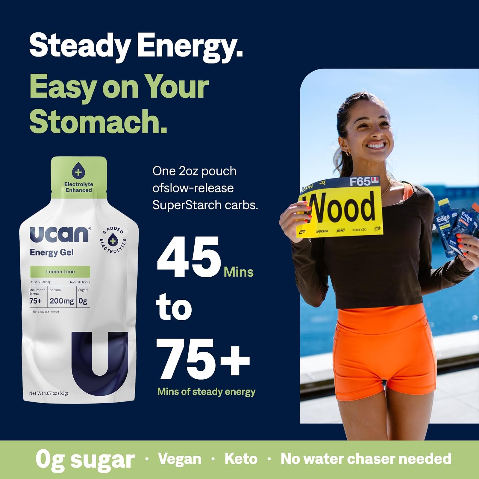 electrolyte energy gel for endurance